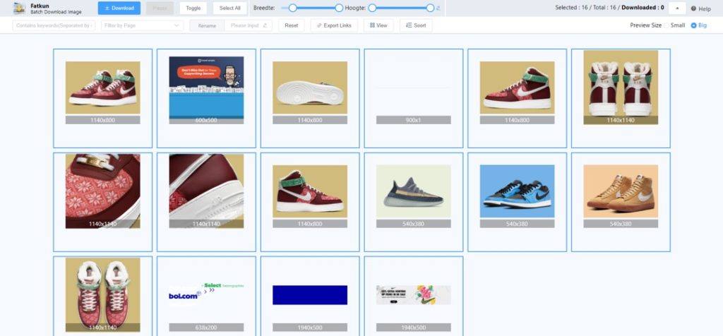 ᐅ • Fatkun Bulk Image Downloader Chrome