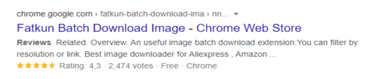 ᐅ • Fatkun Bulk Image Downloader Chrome