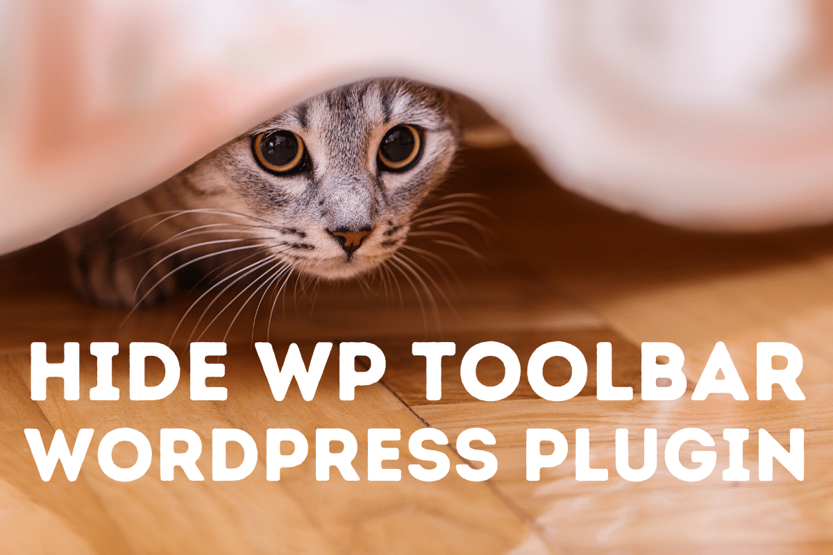 ᐅ • Hide WP Toolbar WordPress Plugin · Wordpress Hide Admin Bar ᐅ • Hide WP Toolbar WordPress Plugin · Wordpress Hide Admin Bar